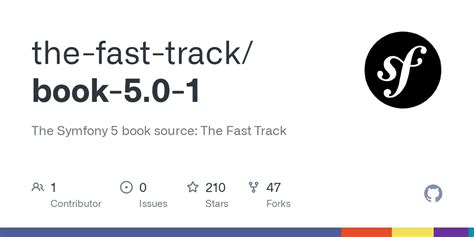 github the fast track book 5 0 1 the symfony 5 book source the fast