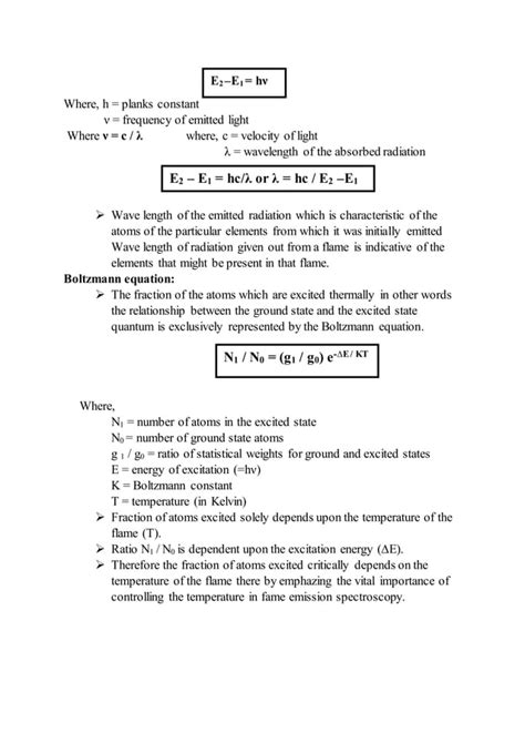 Absorption And Emission Spectroscopy Docx Chemistry Science