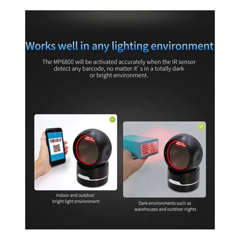 Logicowl High Speed 1d 2d Desktop Counter Barcode Qr Code Scanner With Jg Superstore