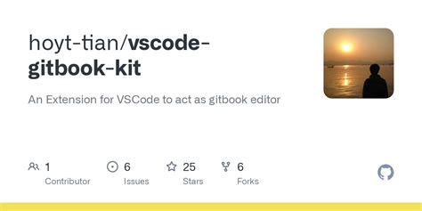 Github Hoyt Tian Vscode Gitbook Kit An Extension For Vscode To Act