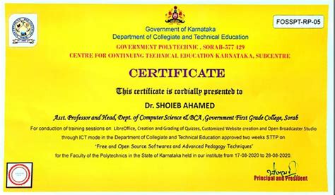 Dr Shoiab Ahamed On Linkedin Delivered Technical Sessions As Resource