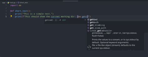 Pylance Offers Auto Complete Suggestions On Punctuation Fullstops