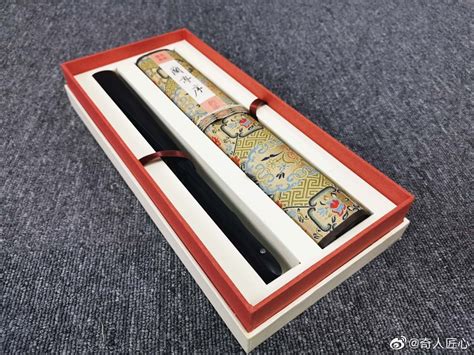 王星记扇 丝绸画卷 《兰亭序》，这个真的很高档了