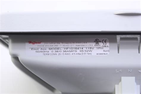 Pentair HF1016414 IP54 10 Inch FF 115V New Open Box | PLC Surplus ...