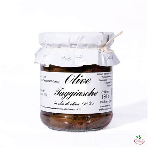 OLIVES NOIRES DENOYAUTEES pot 180g Traiteur Italien épicerie fine et