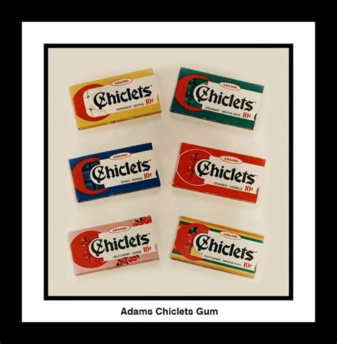 Adams Chiclets Gum Chiclets Gum Snacks