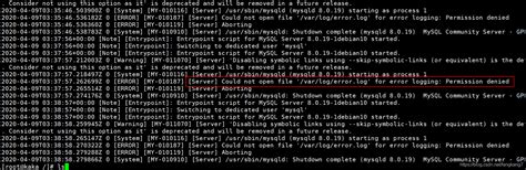 【mysql】关于在docker容器中修改了mysql的配置导致容器重启不了docker的mysql修改配置后无法启动 Csdn博客