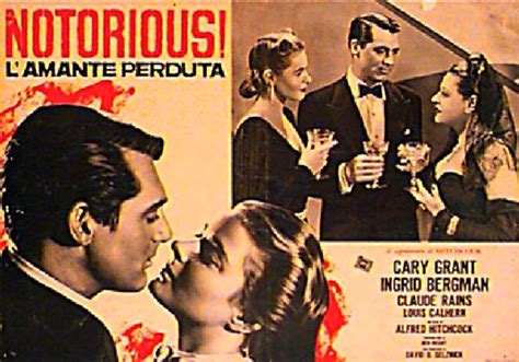 Notorious Original R1950s Italian Fotobusta Movie Poster Posteritati