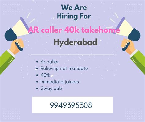 Vishnupriya Kancharla On Linkedin We Are Hiring Ar Callers Up To