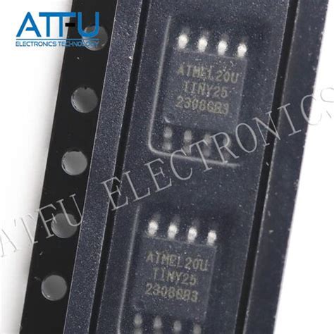 Buy Wholesale China Attiny25 20su Integrated Circuit Ic Embedded Microcontroller Mcu At USD