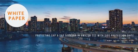 White Paper Protecting Sap And Sap S4hana In Amazon Ec2 With Sios
