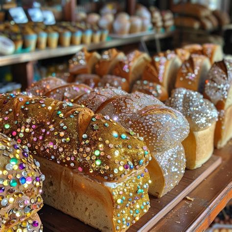 Premium Photo A Bunch Of Bread Generative Ai