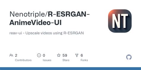 GitHub Nenotriple R ESRGAN AnimeVideo UI Reav Ui Upscale Videos Using R ESRGAN