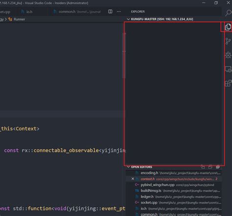the file explorer do not work after use go to definition f12 several