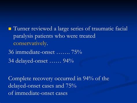 Facial Nerve Paralysis Dr M Erami Ppt