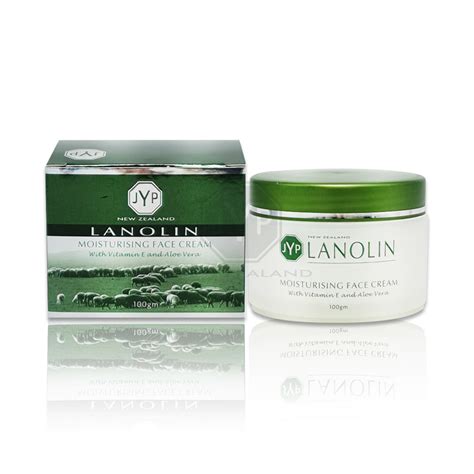 Jyp Lanolin Moisturising Face Cream 100g Jyp Cosmetics