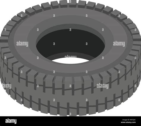Tyre Icon Isometric Style Stock Vector Image And Art Alamy
