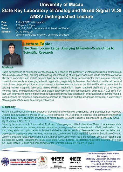 state key laboratory of analog and mixed signal vlsi amsv