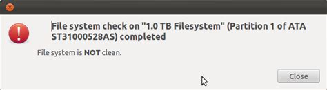 Disk Check How To Correctly Fix A Dirty NTFS Partition Without Using Chkdsk Ask Ubuntu