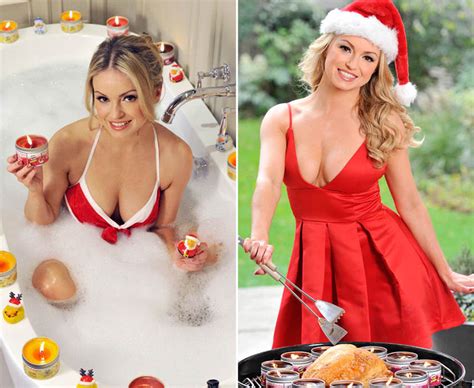 Ola Jordans Sexy Christmas Shoot Galleries Pics Daily Express