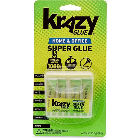Krazy Glue All Purpose Super Glue Fine Tip 007oz 12cs World Class