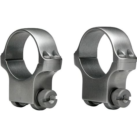 Ruger Scope Ring Pair 1 For 52mm High Stainless Steel New