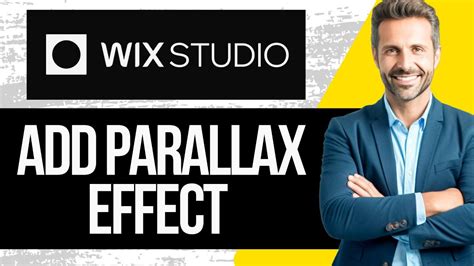 How To Add Parallax Effect On Wix Studio | Full Tutorial 2025 - YouTube