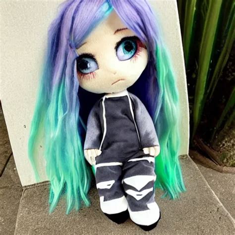 Billie Eilish Chibi Plushie Stable Diffusion OpenArt