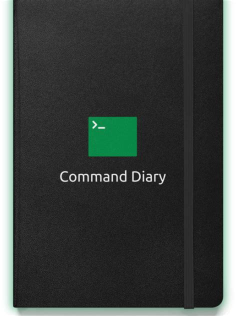 Command Diary Notebook Learn Linux TV