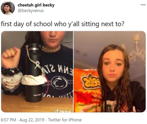 First Day Of School Who Yall Sitting Next To Hot Cheeto Girl Know Your Meme