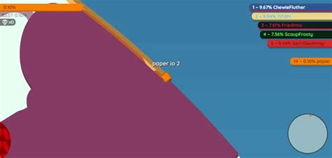 Paper Io 2 Online Multiplayer Game On Pc Free Gameplay
