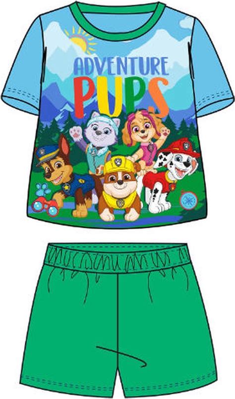 PAW Patrol Shortama Katoen Paw Patrol Pyjama Korte Broek En T Shirt Maat Bol