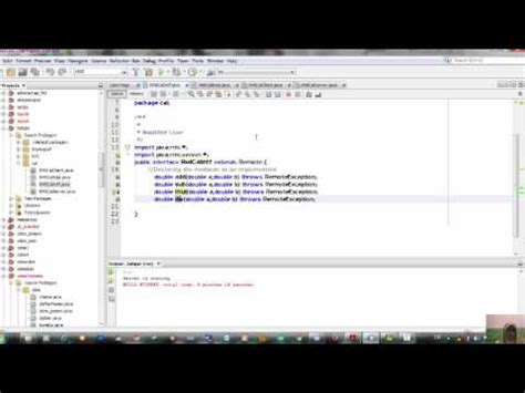 Calculator Client Server Menggunakan RMI YouTube