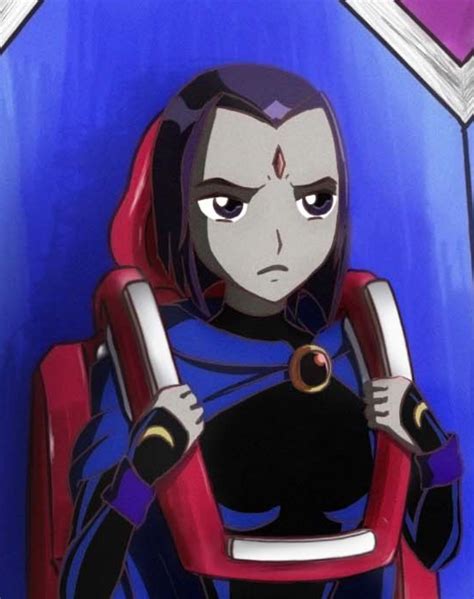 Dc Girls Raven In A Drop Pod Comm By Pingo04 On Deviantart
