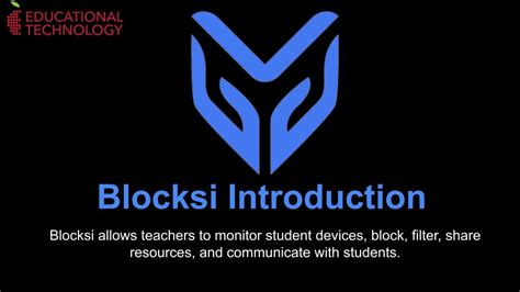 Blocksi Introduction Video Youtube