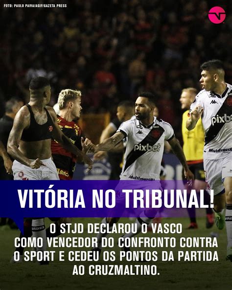 Tnt Sports Br On Twitter O Vasco Foi Declarado Vencedor Por 3 A 0 E