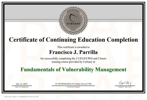 Francisco J On Linkedin Cybrary Course