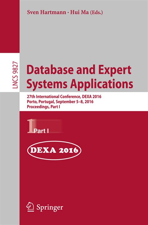 Database And Expert Systems Applications