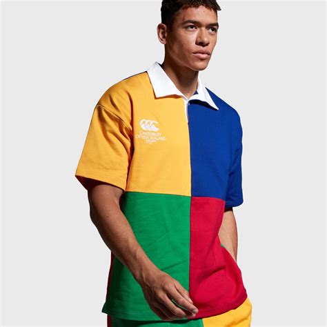 Ccc Canterbury Mens Harlequin Block Rugby Jersey