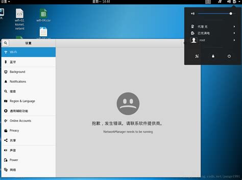 kali linux networkmanager needs to be running问题解决 csdn博客