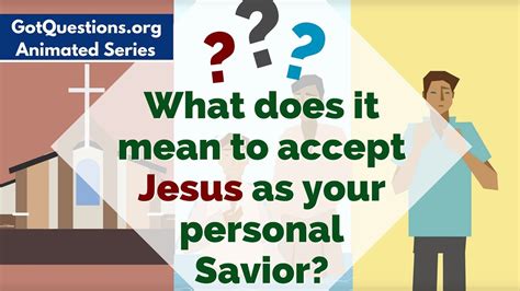What Does It Mean To Accept Jesus As Your Personal Savior YouTube