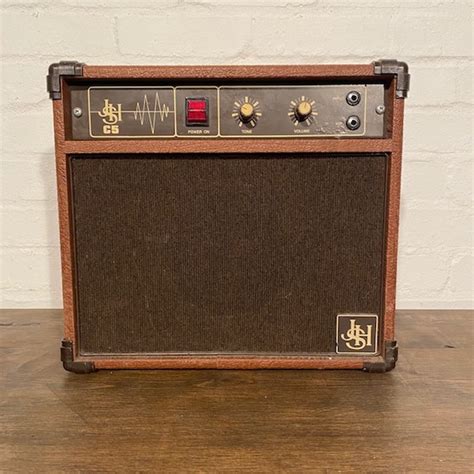 Jsh C5 Wooden Cased Guitar Speaker Amp Non Practical 20th Century Props