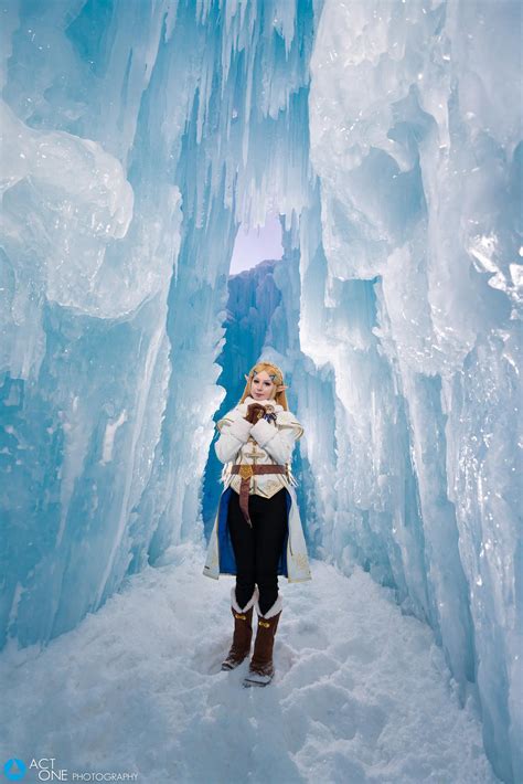 Botw Zelda At The Ice Castles Rzelda