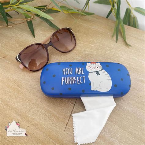 Purrfect Glasses Case Rl Home Decor And Garden Decor