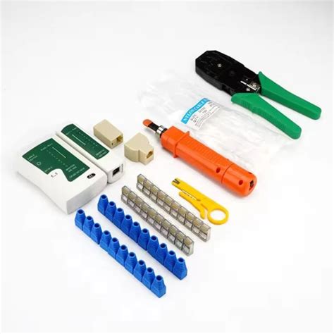 Ethernet Cable Networking Toolkit Professional Lan Telecom Installation Electrical Crimping Rj45