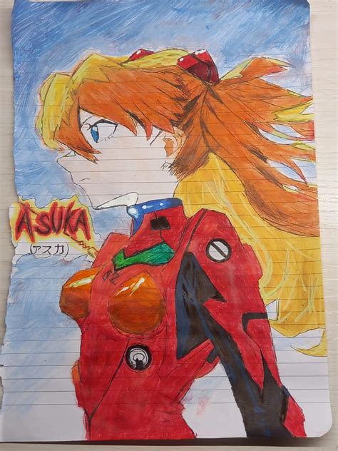 Asuka Fan Art By Uknown Artist U Ill Name Me Luxie R Evangelion