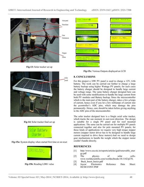 design and development of advanced microcontroller based solar battery