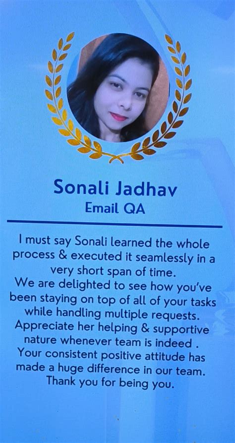 Sonali Jadhav On Linkedin Gratitude