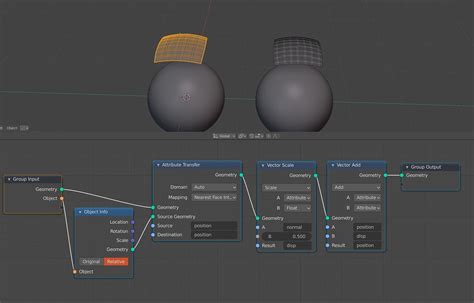 Having Trouble Implementing The Shrinkwrap Modifier In Geometry Nodes Modeling Blender