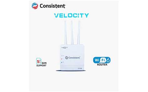 Consistent Unveils New Velocity Wifi Router